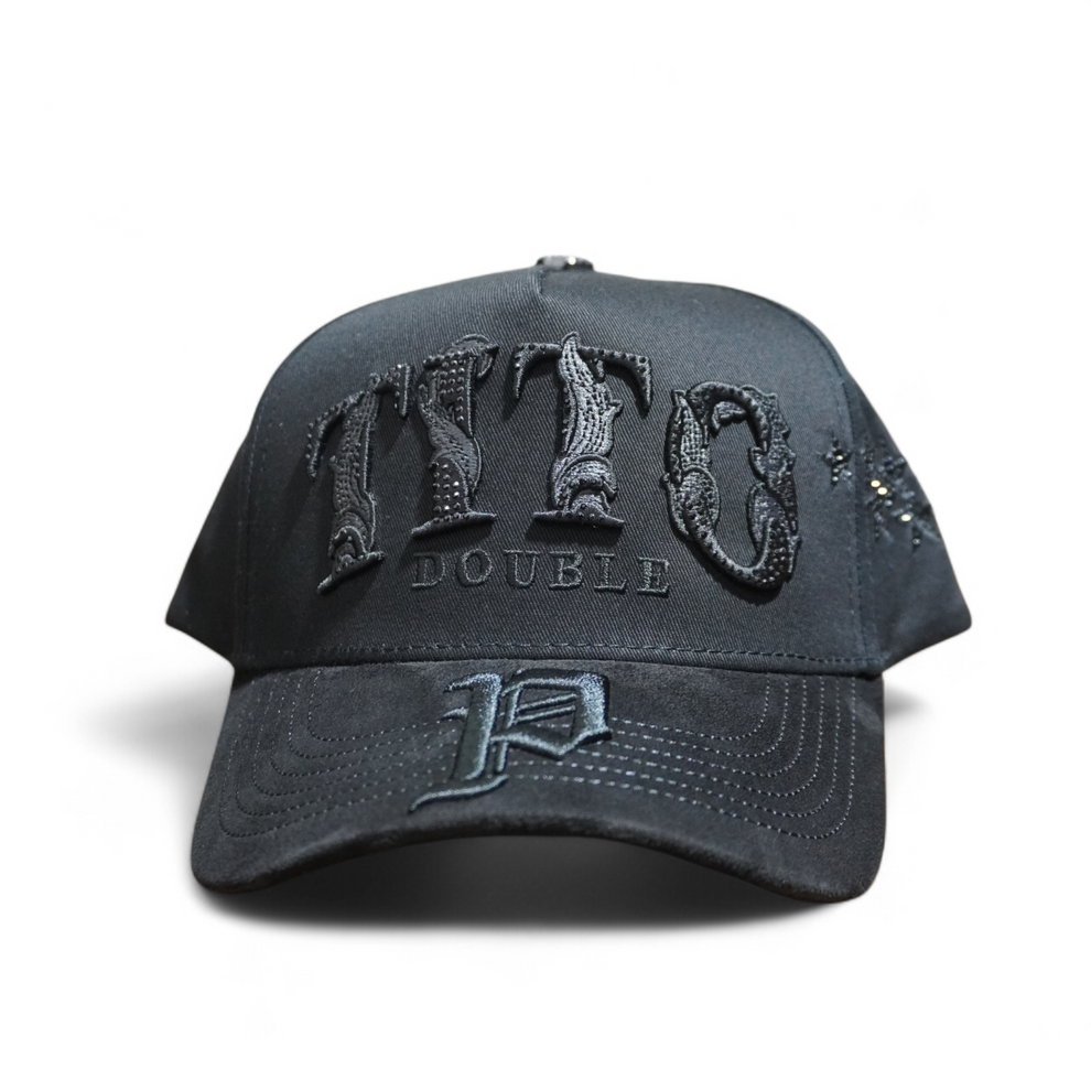 Cash Only x Tito Double P “Full Black” – LP Hats